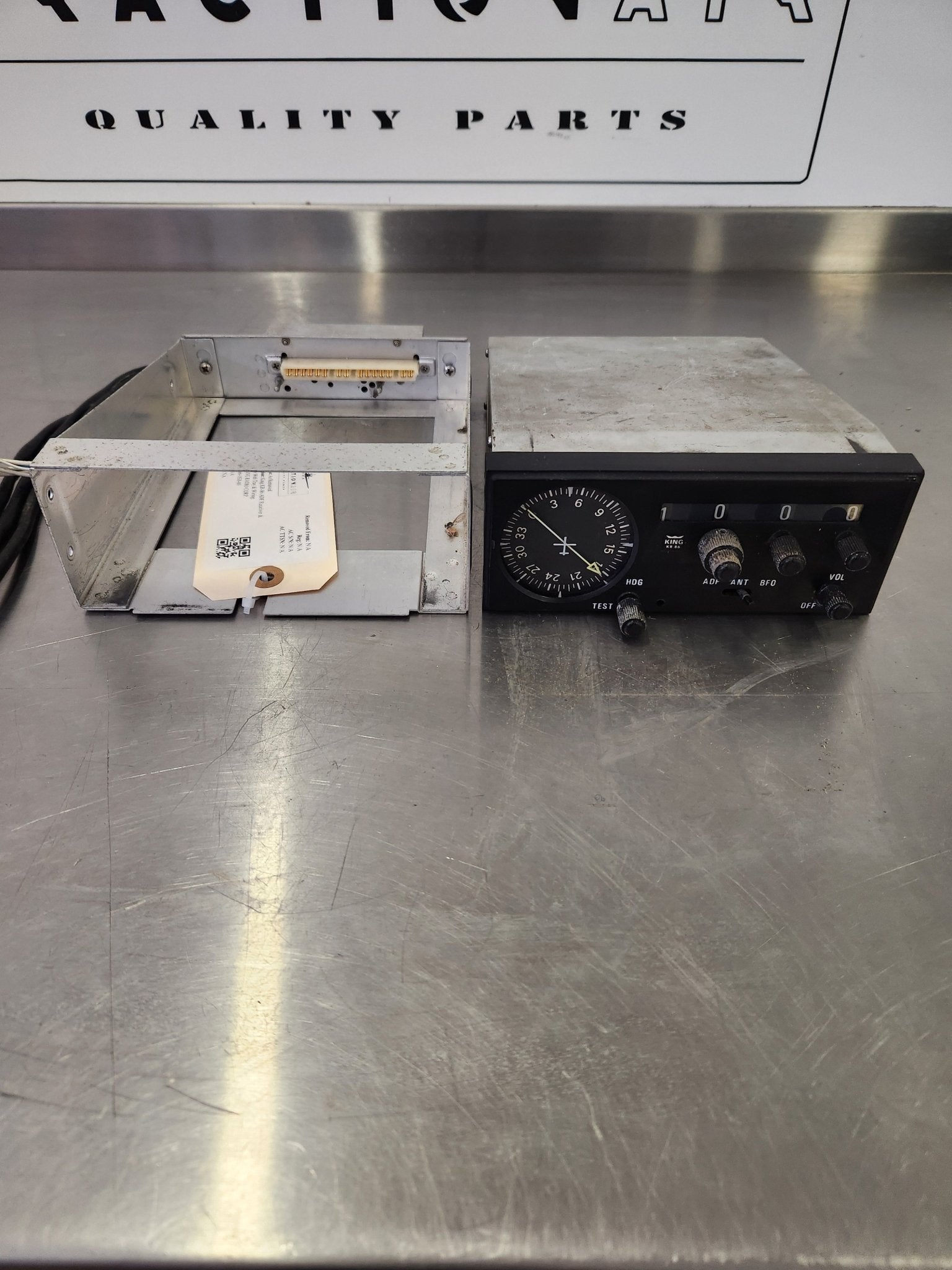 066-1038-00 KING RADIO CORP. King KR-86 ADF Receiver & Indicator With ...