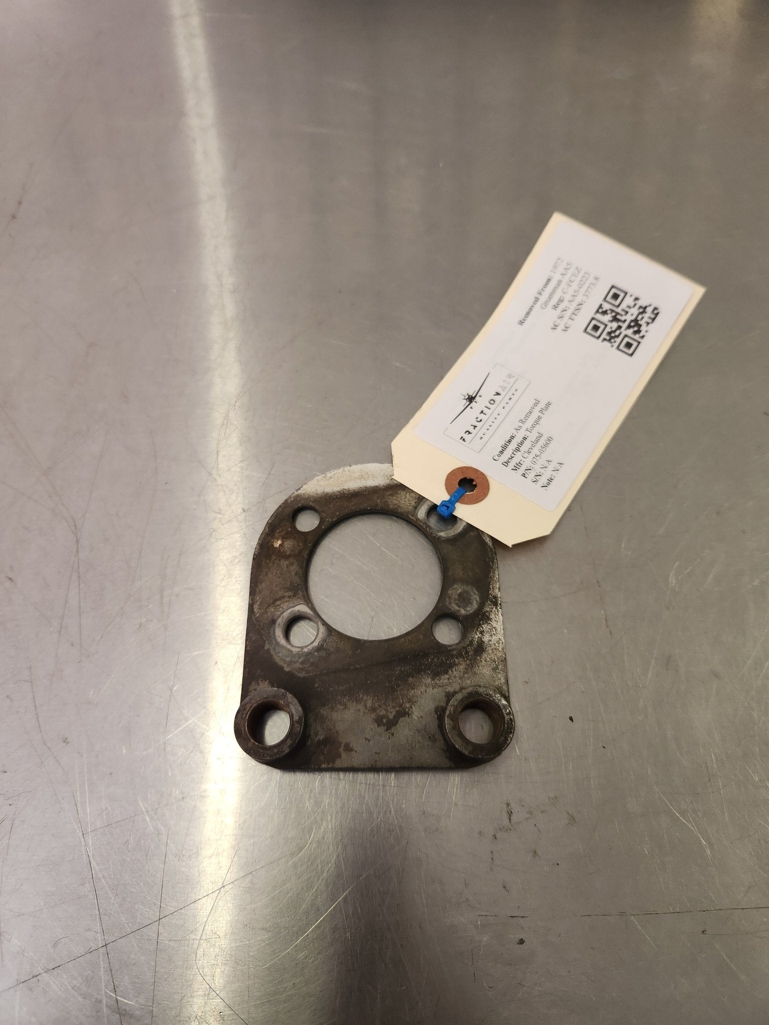 Torque plate 075-05600 - FractionAIR Parts