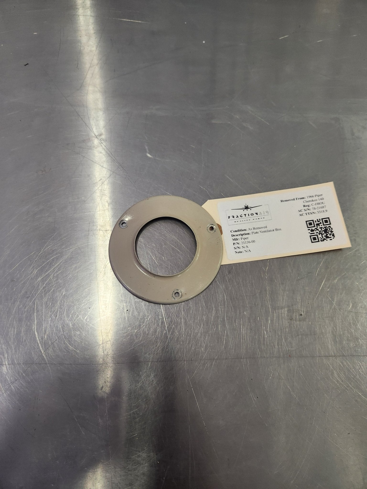 62973-05 and 62976-05 Piper Exhaust Vent Disc Assy w/Retainer ...