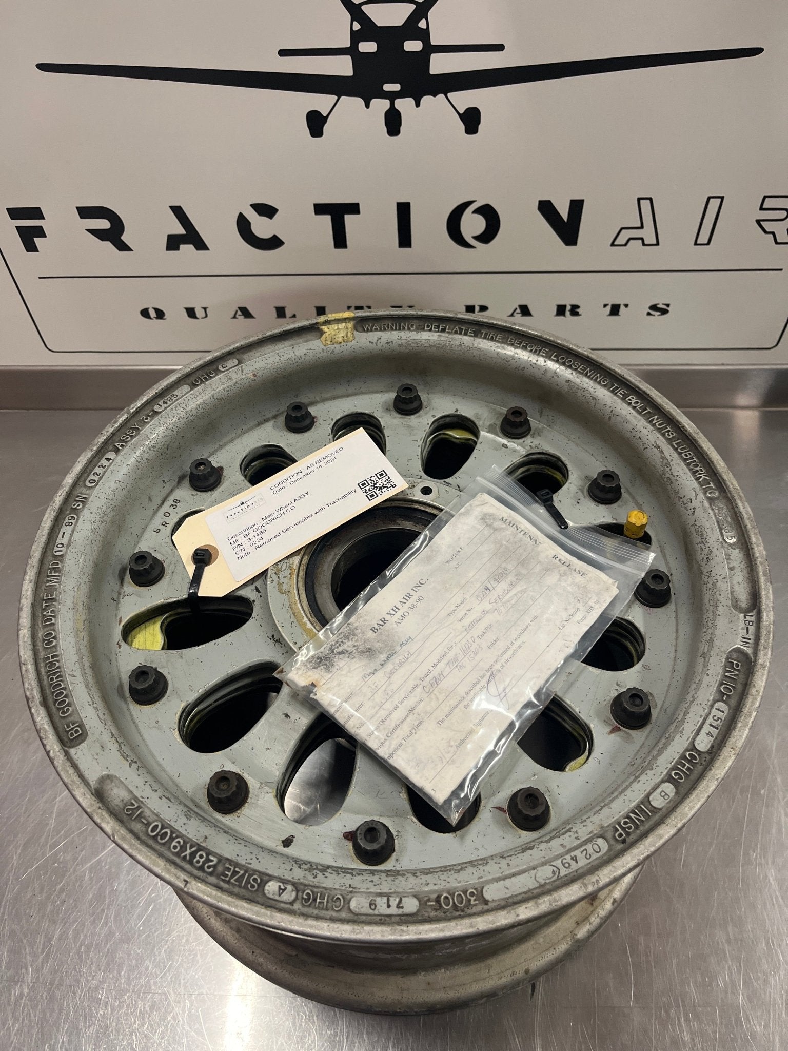 3-1485 Main Wheel ASSY - FractionAIR Parts