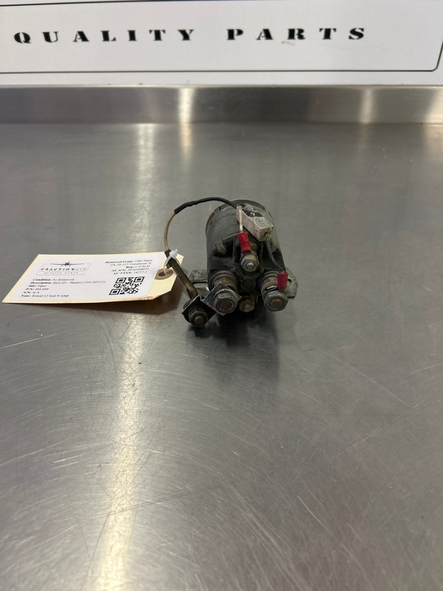 1982 Piper PA-38-112 Tomahawk II - 484 089 - FractionAIR Parts