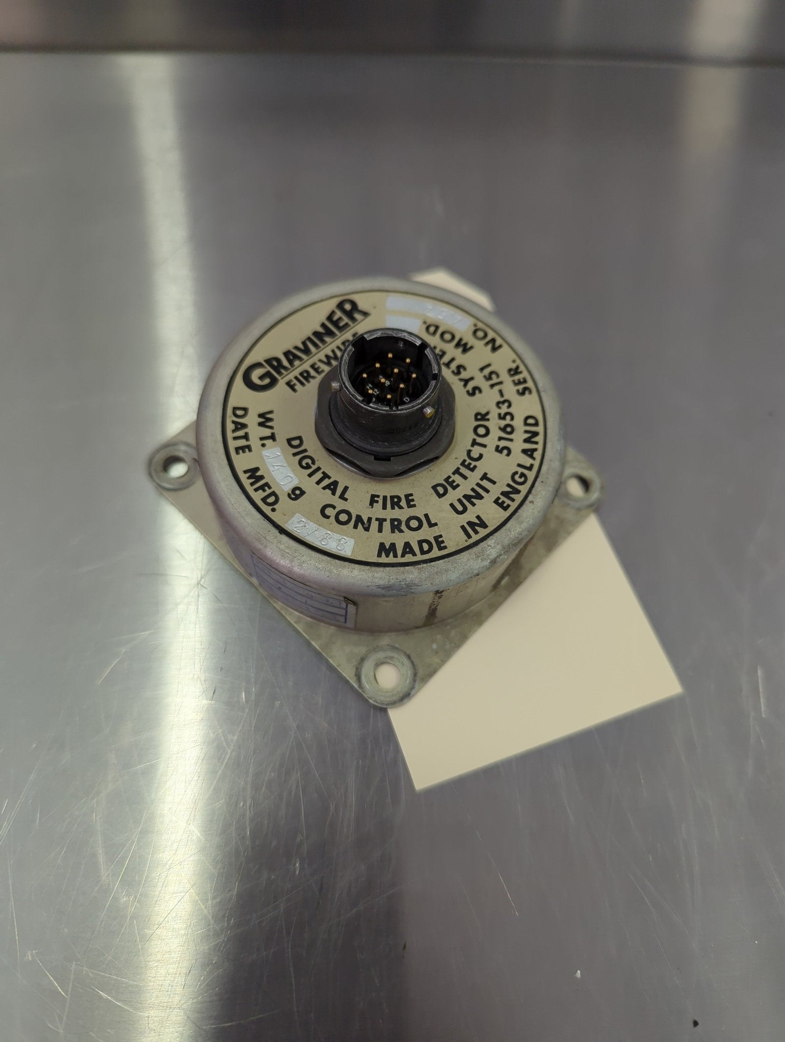 51653-151 British Aerospace Model 3112 Firewire Control Unit Assy ...