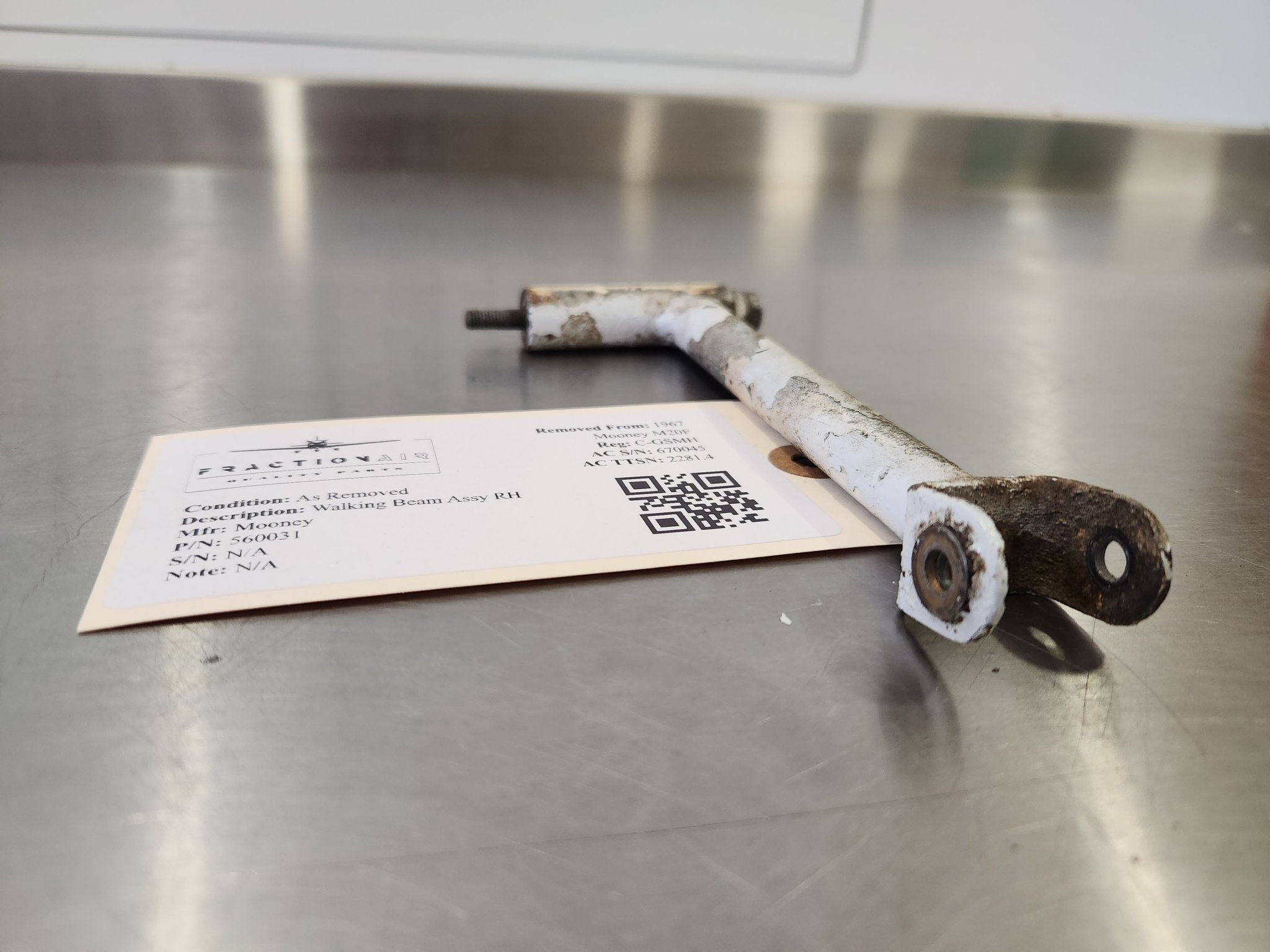 560031 Mooney Walking Beam Assy RH - FractionAIR Parts