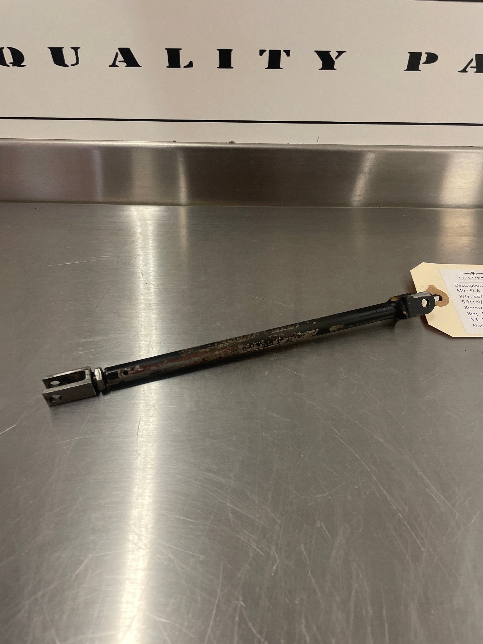 66780-000 Piper PA-28-140 Toe Brake Clevis Assy - FractionAIR Parts