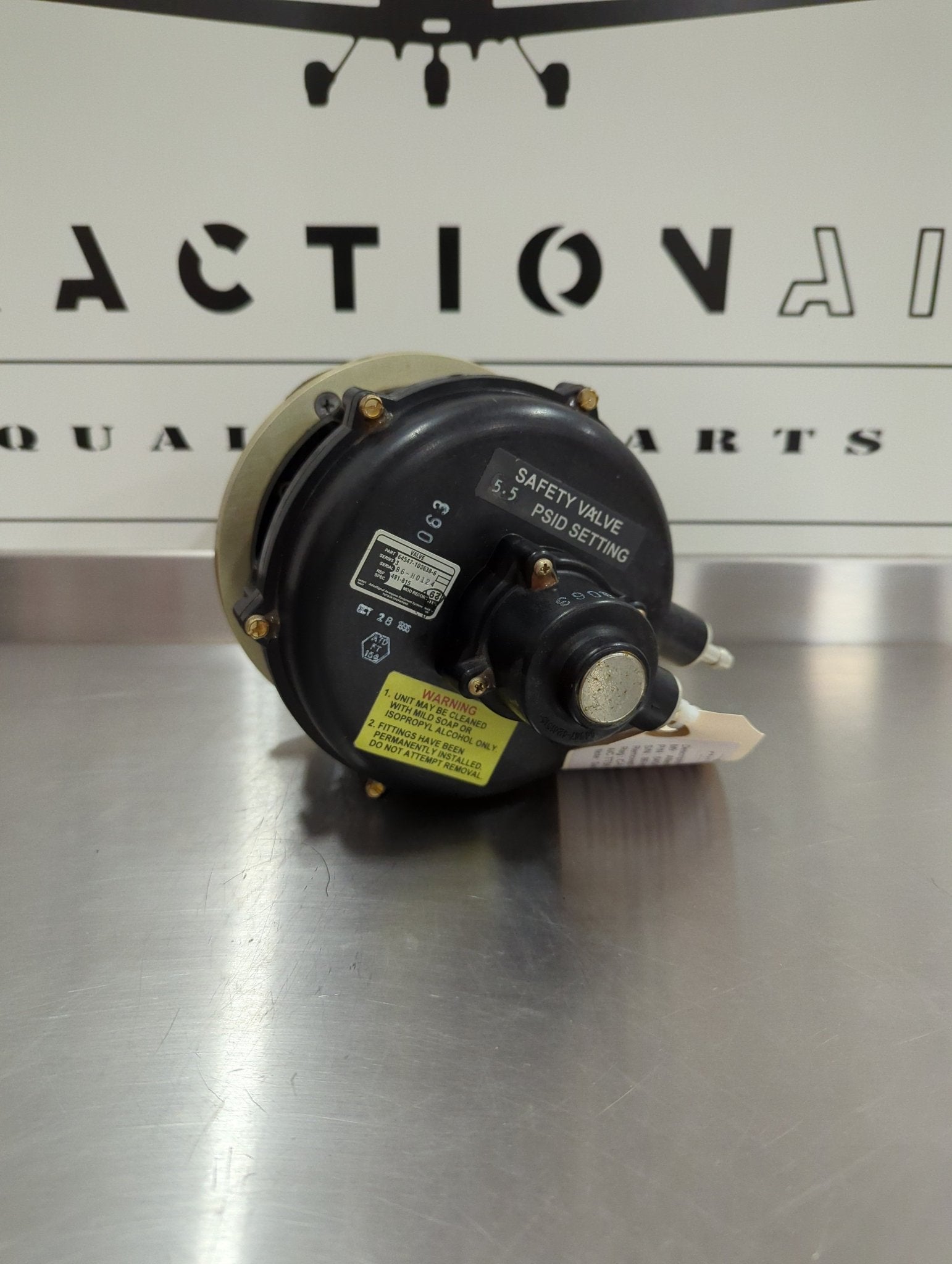 64547-103638-6 Allied Signal Safety Valve - FractionAIR Parts ...