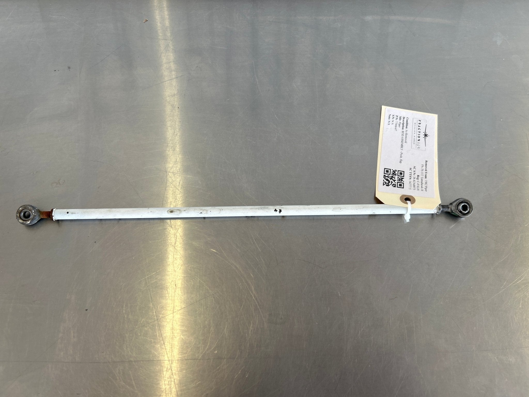 77834-02 Piper ROD ASSEMBLY - Push, aileron - FractionAIR Parts