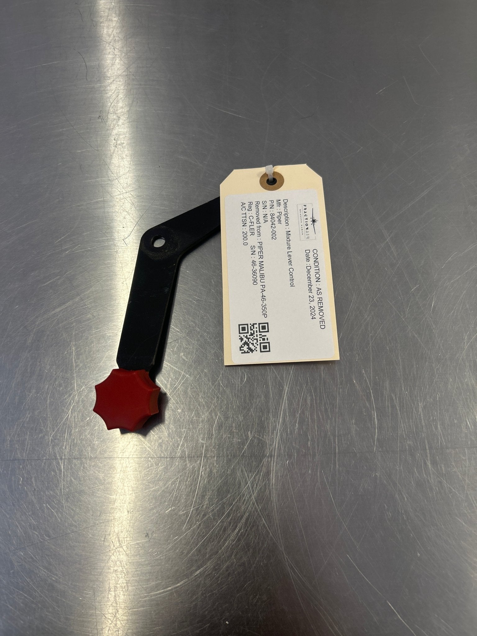 84042-002 Mixture Lever Control - FractionAIR Parts