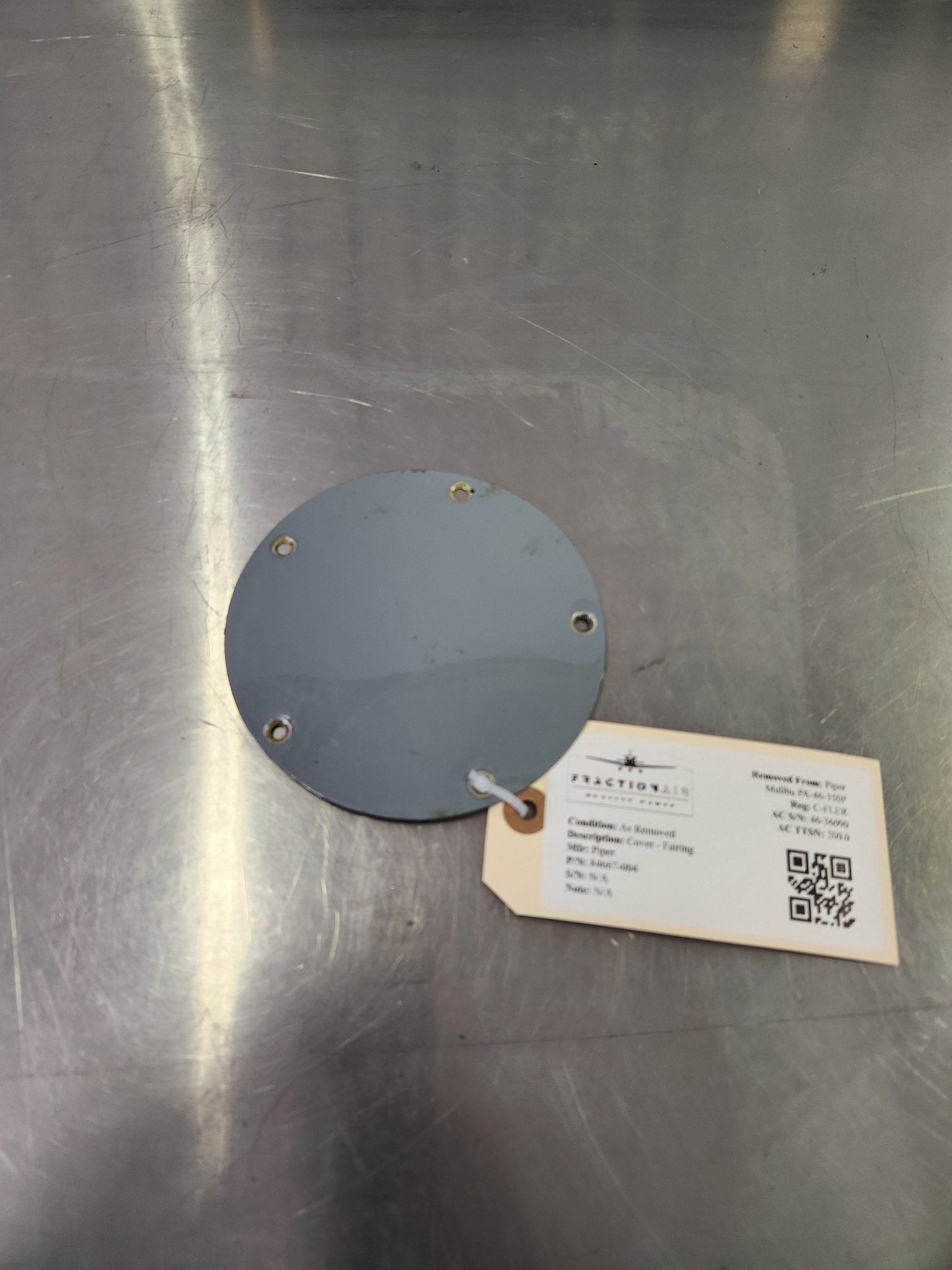 82282-003 Piper Window Front Right - FractionAIR Parts