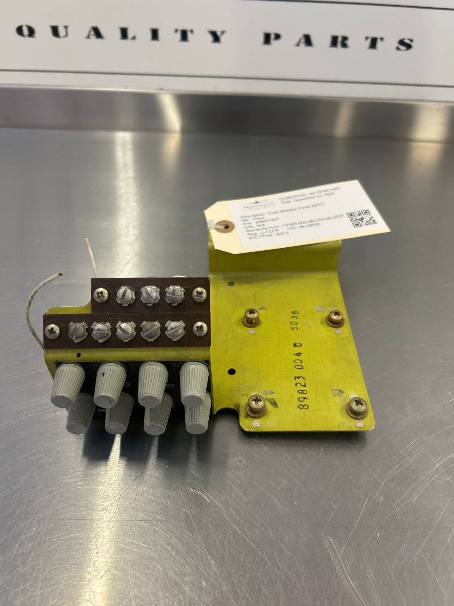 89803-007 Fuse Breaker Panel ASSY - FractionAIR Parts – FractionAIR inc.