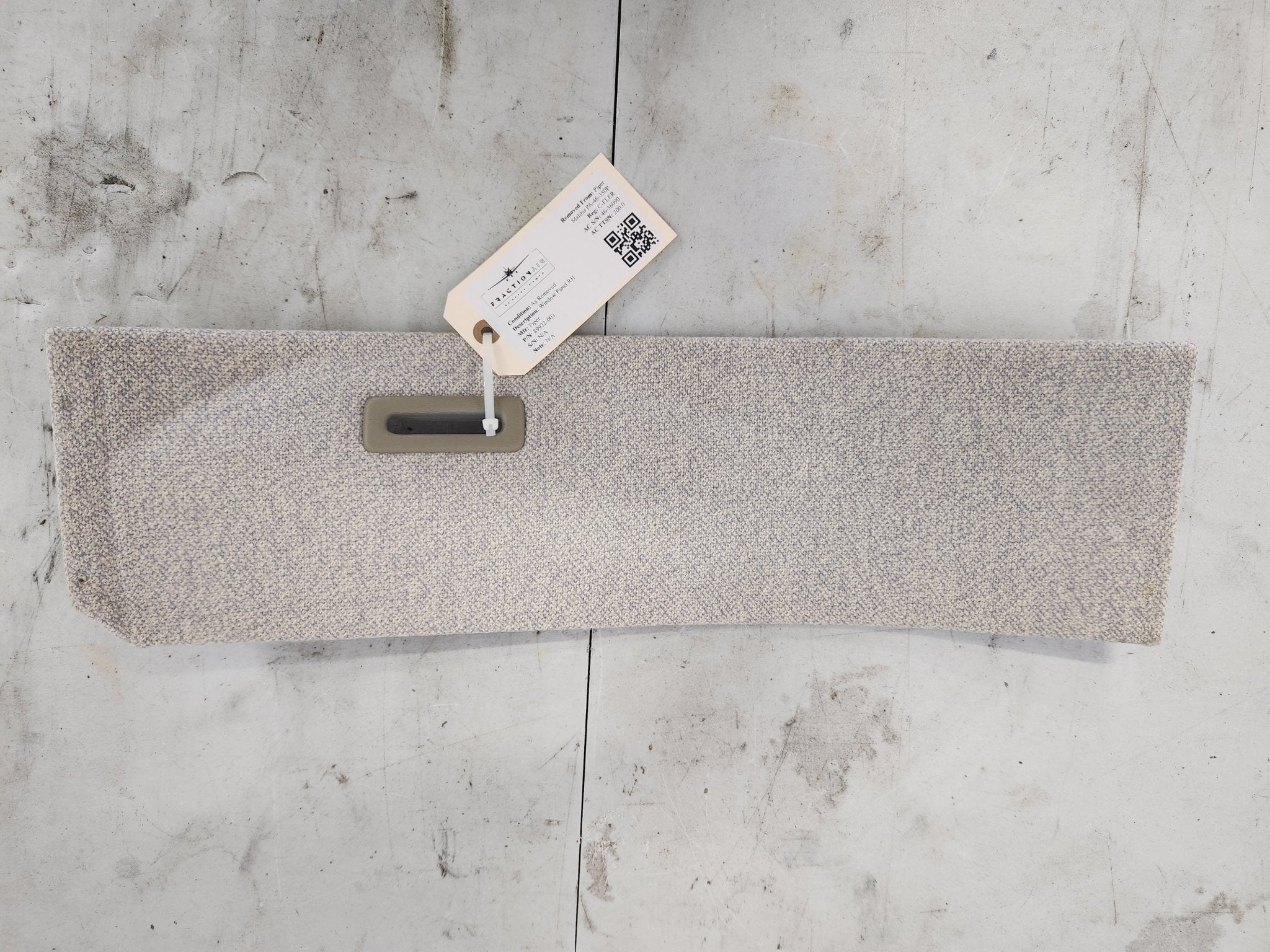 89526-029 Piper Panel Assy Window Fwd Right - FractionAIR Parts