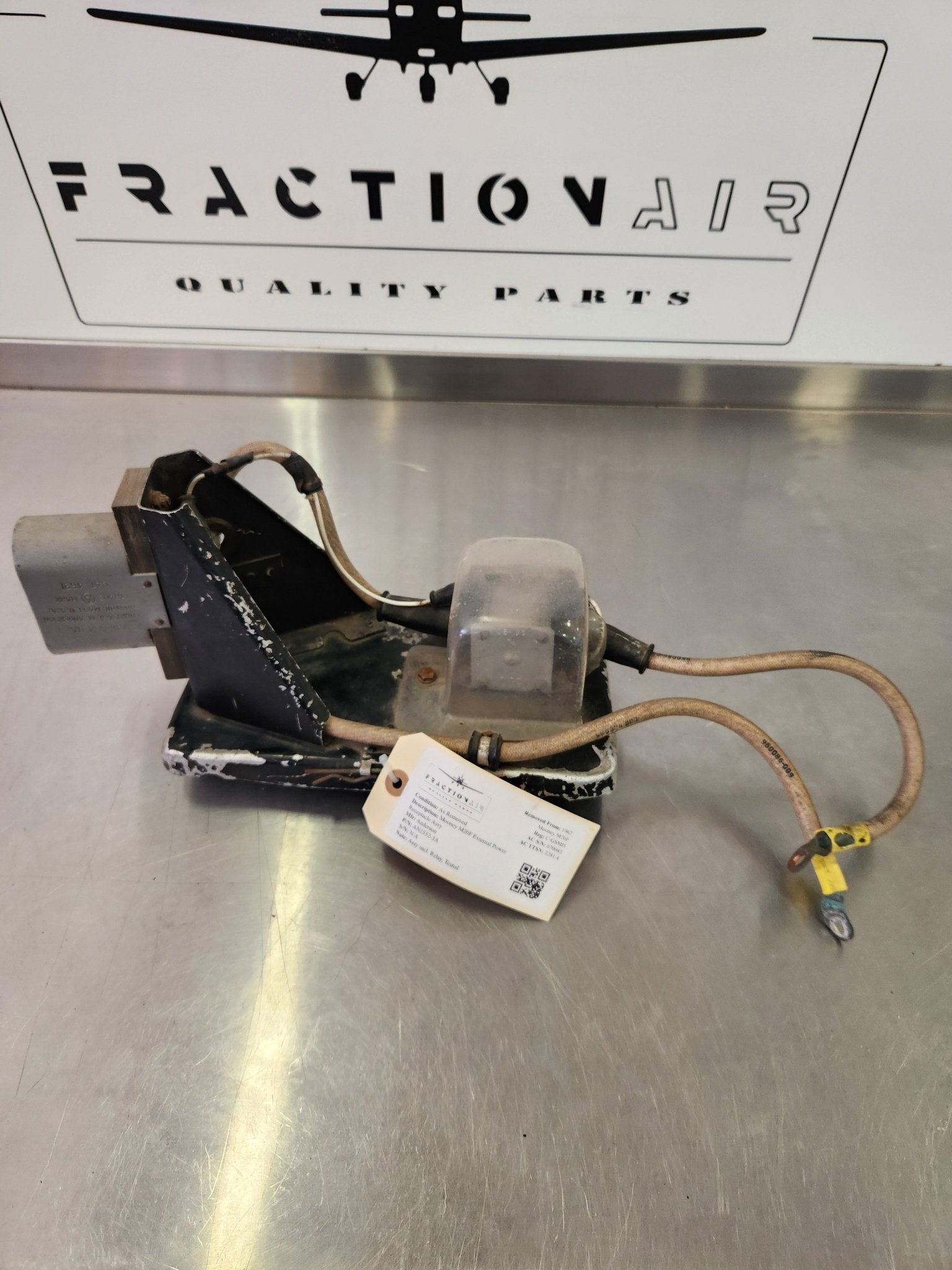 AN2552-3A Anderson Mooney M20F External Power Receptacle Assy MS3506-1 ...