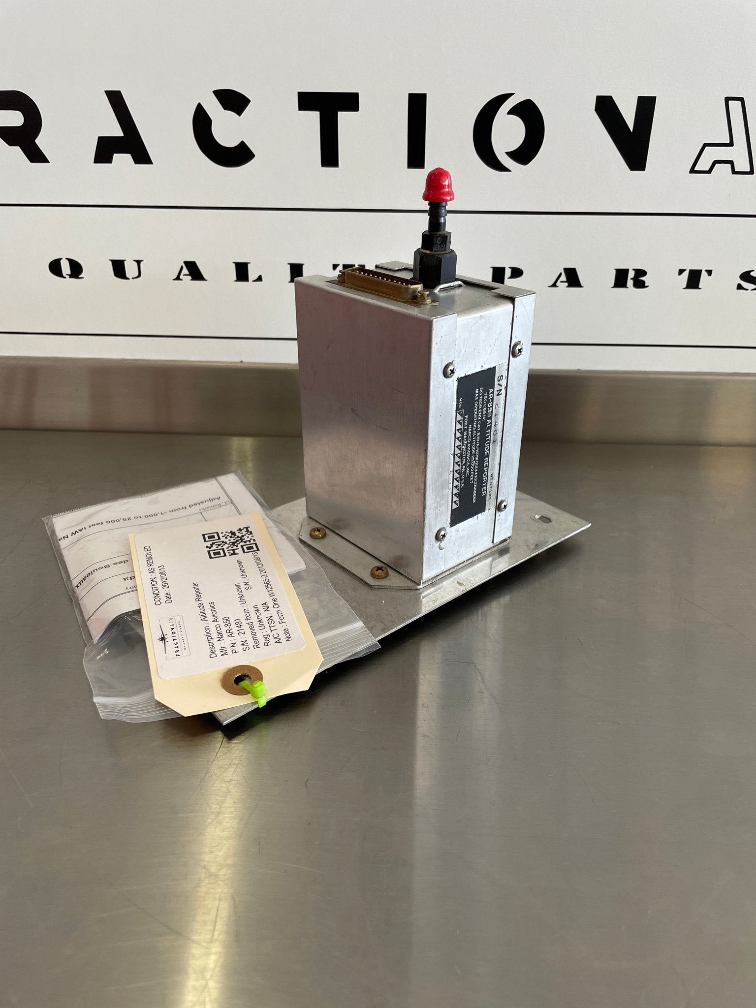 AR-850 Narco Avionics Altitude Reporter - FractionAIR Parts