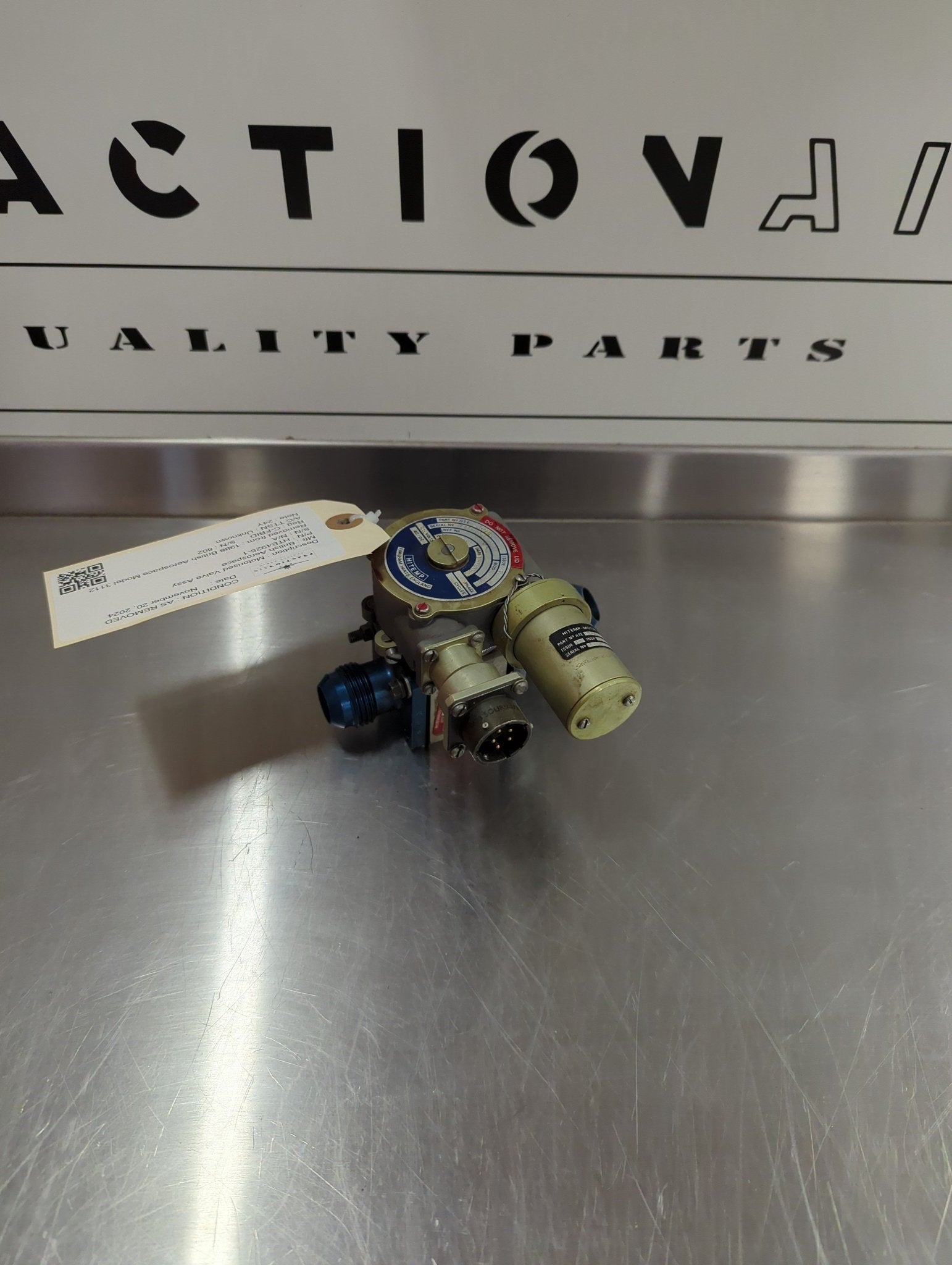 HTE4925-1 British Aerospace Model 3112 Motorised Valve Assy ...