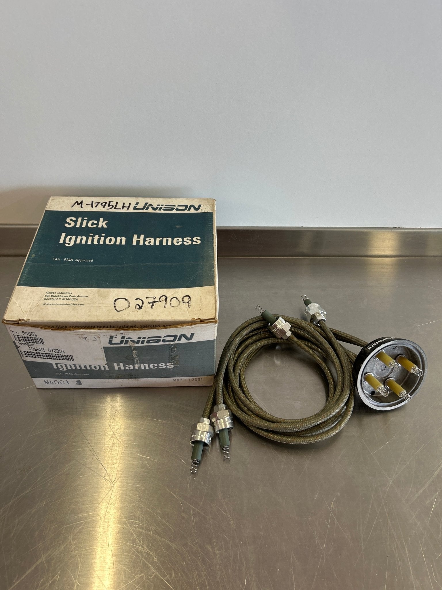 M-1795LH SLICK 4 CYLINDER MAGNETO IGNITION HARNESS LEFT ALT: M1795 ...