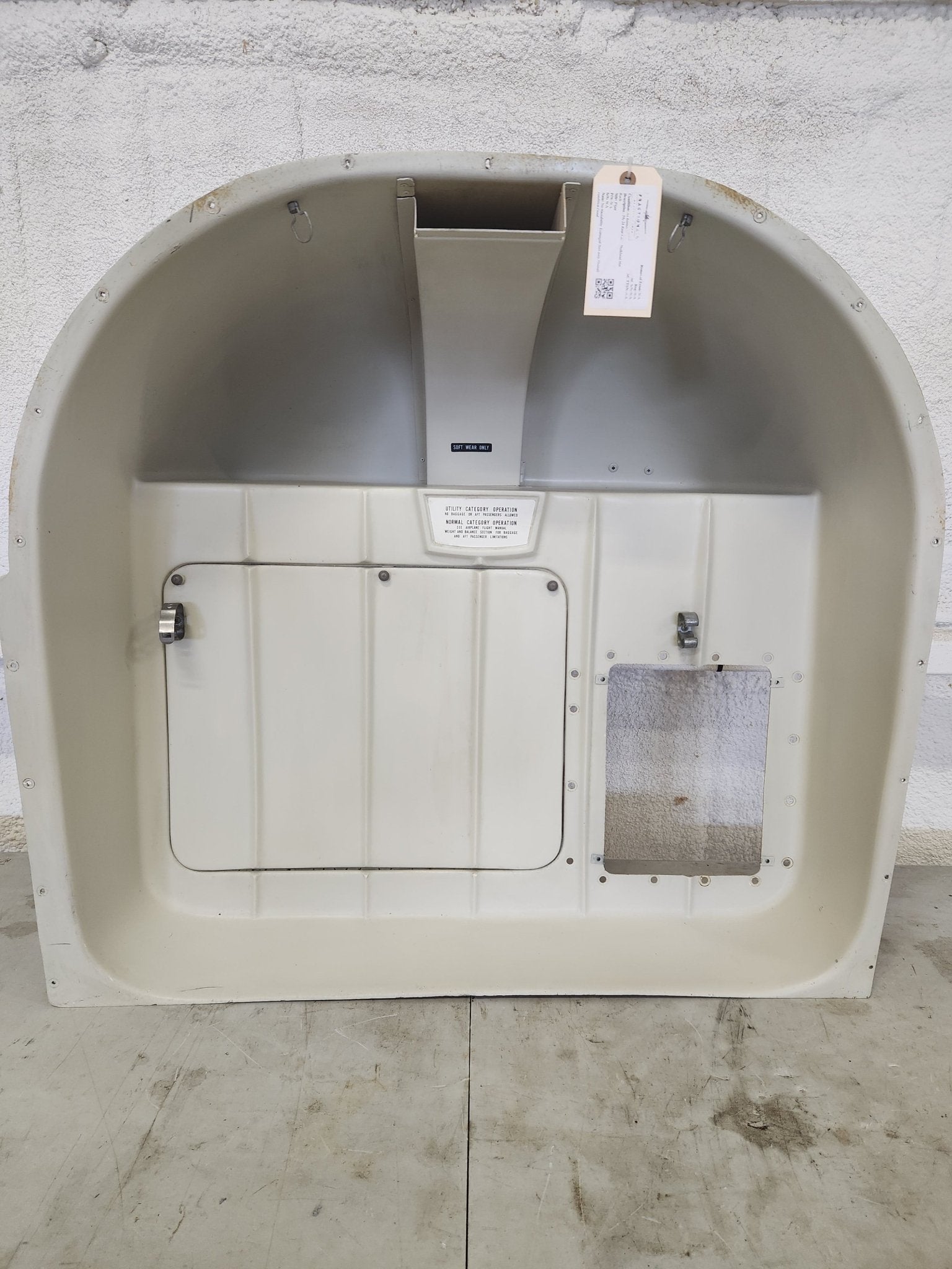 Piper PA-28 Rear Cabin Bulkhead Hat Rack - FractionAIR Parts