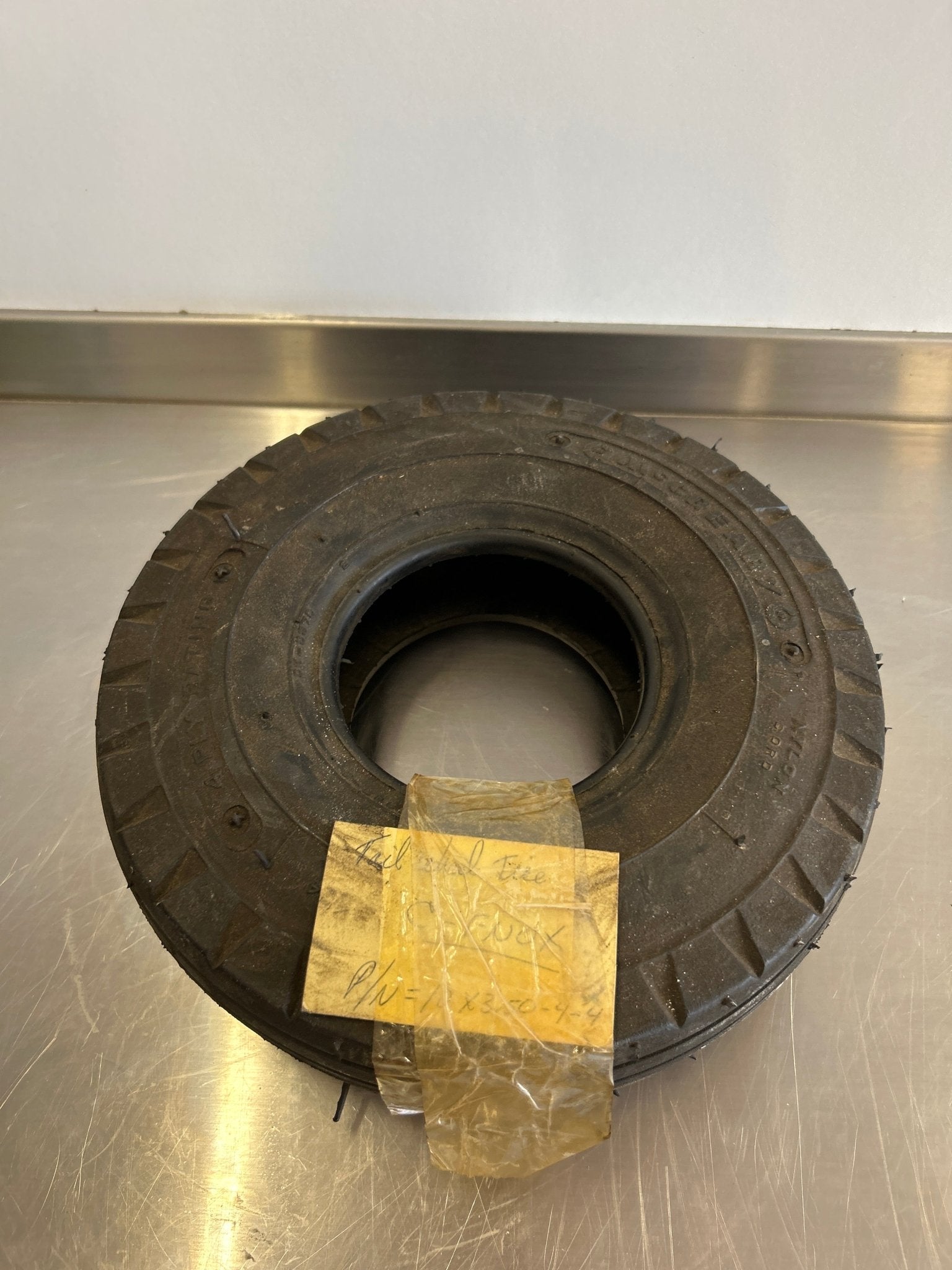 SPECIALTY 10X3.50-4 4 PLY AIR TRAC TAIL WHEEL TIRE - AD1B2 ...